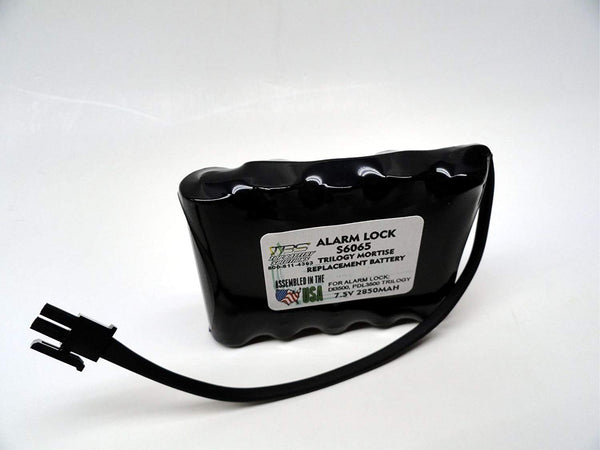 S6065 Alarm Lock Battery Pack FOR DL/ Alarm Lock | Top Battery Solutions